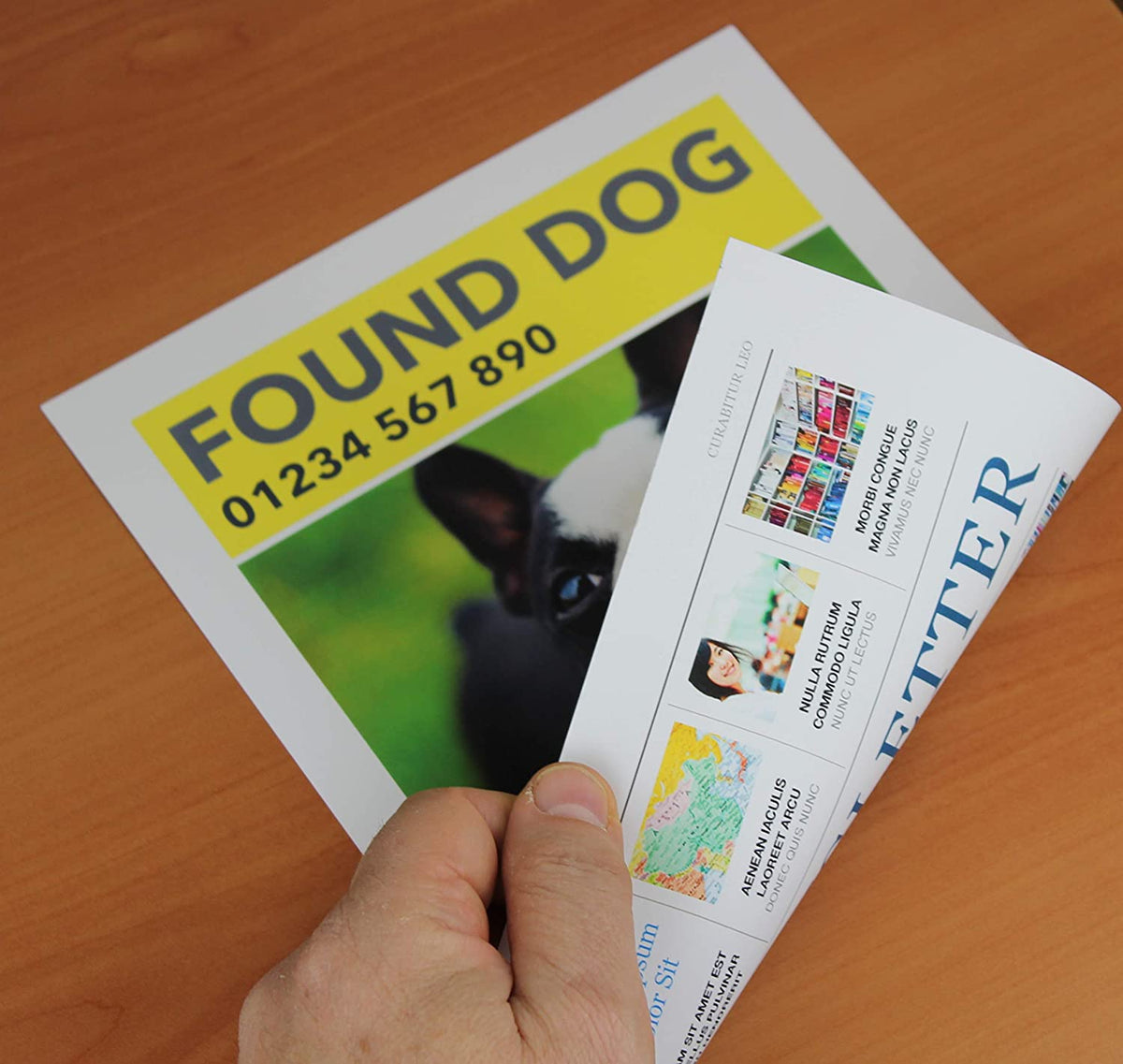 PPD Inkjet Brochure Paper Double Sided Smooth Matt Finish 35lb. 130gsm ...