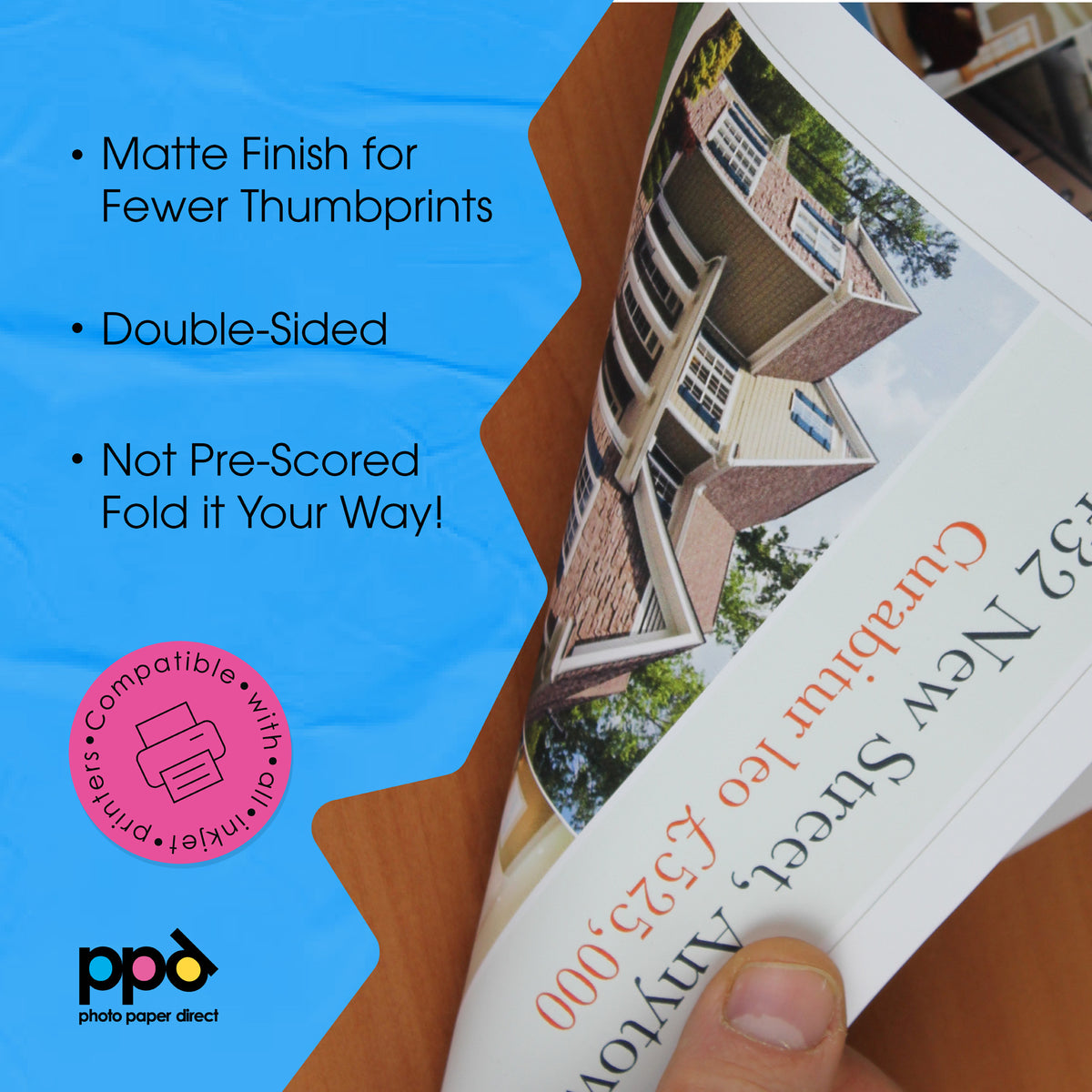 Brochure Paper Matt Double-Sided A3 – PhotoPaperDirect UK